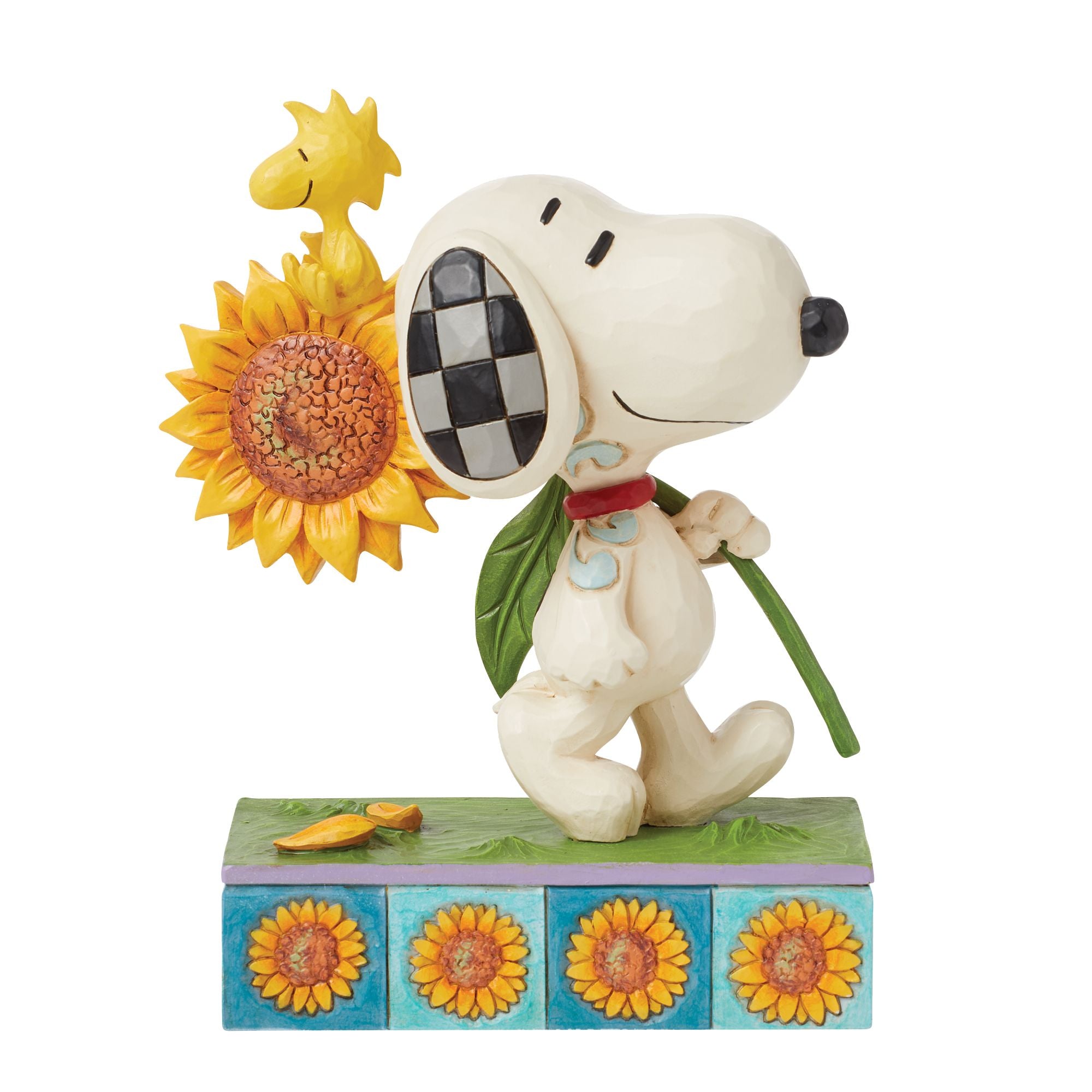 Sunsational Friendship (Snoopy Sunflower Figurine) - Peanuts by Jim Sh ...