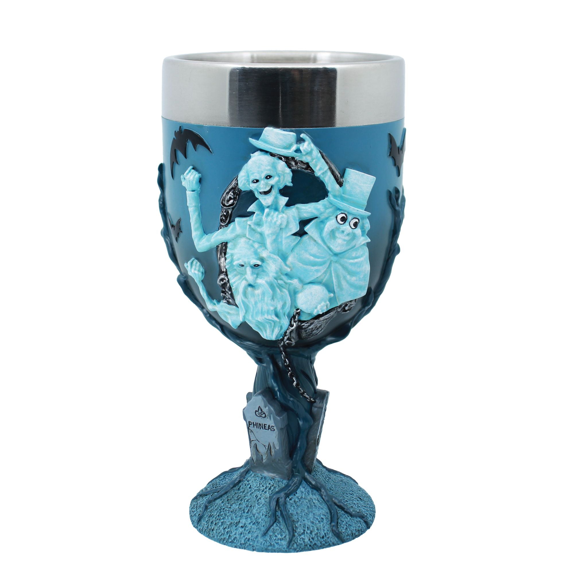 Haunted Mansion Grinning Ghost Goblet by Disney Showcase – Enesco Gift Shop